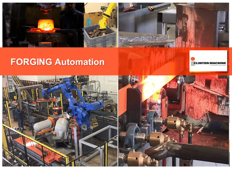 Forging & Furnace Automation - Clinton Machine